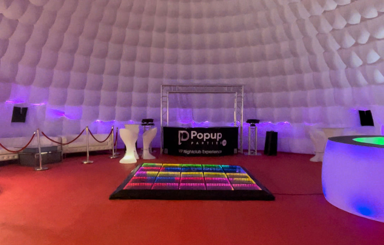 12m Inflatable Dome Hire - Popup Parties