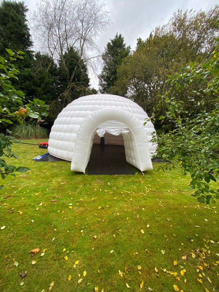 8m Inflatable Dome Hire - Popup Parties