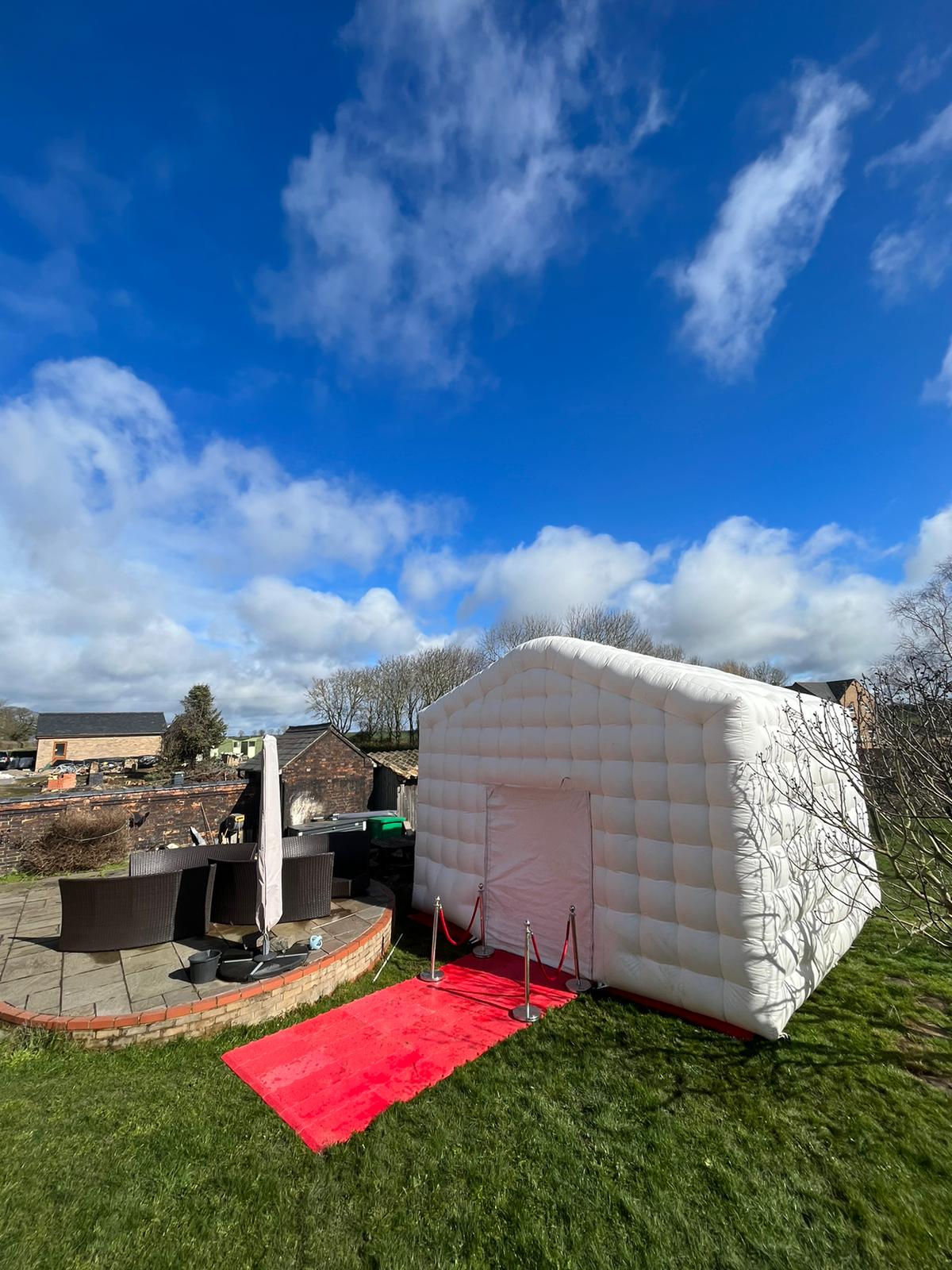 6x6m Square Inflatable Venue - Popup Parties